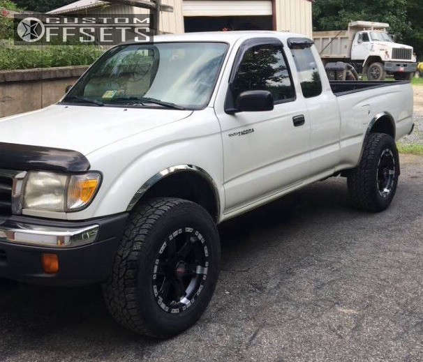 1998 Toyota Tacoma with 17x8.5 -6 MB Wheels Chaos 6 and 265/70R17 ...