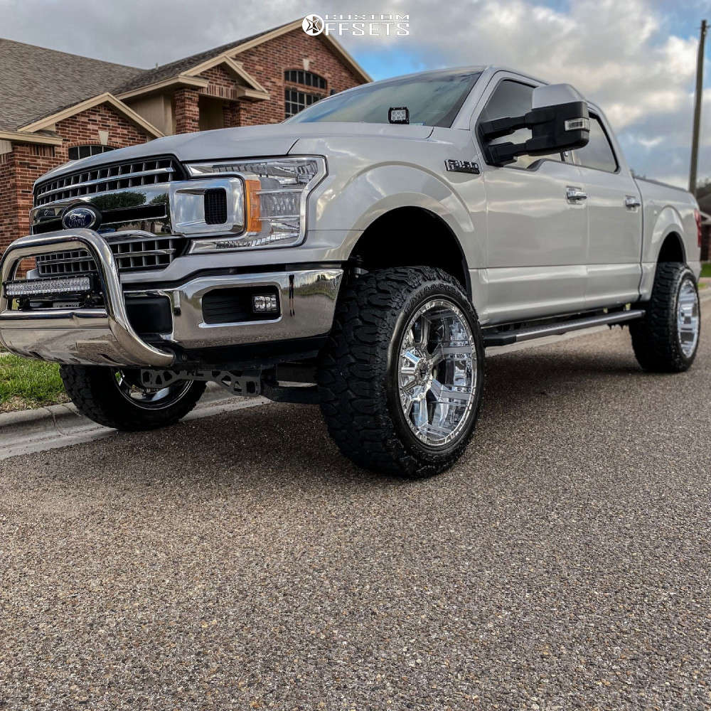 2019 Ford F-150 with 22x12 -44 RBP 94r and 35/12.5R22 Milestar Milestar ...