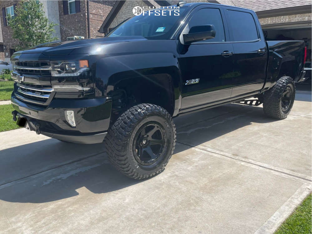 2018 Chevrolet Silverado 1500 with 18x9 -12 Fuel Ripper and 35/12.5R18 ...