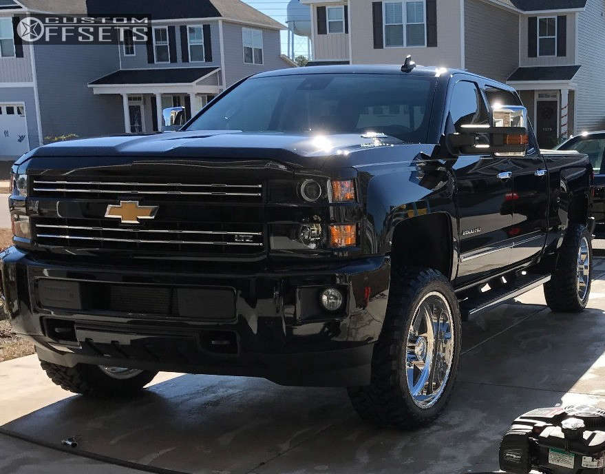 2016 Chevrolet Silverado 2500 HD with 22x10 -25 American Force ...