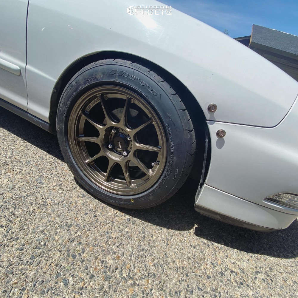 1997 Acura Integra with 15x8 25 Konig Dekagram and 205/50R15 Nitto Neo ...