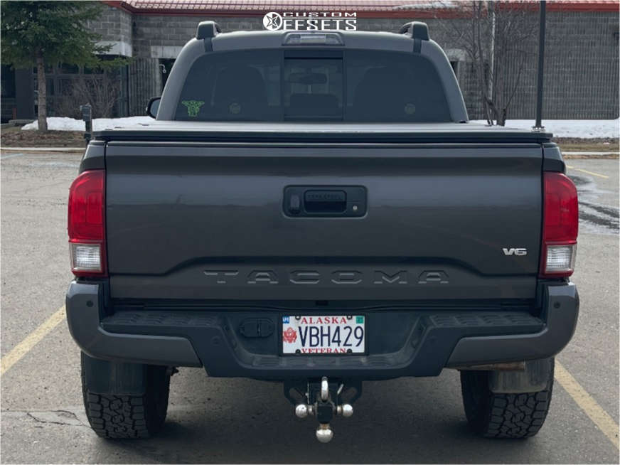 2017 Toyota Tacoma with 18x9 0 Alloy Ion 134 and 32/10.5R18 Toyo Tires ...