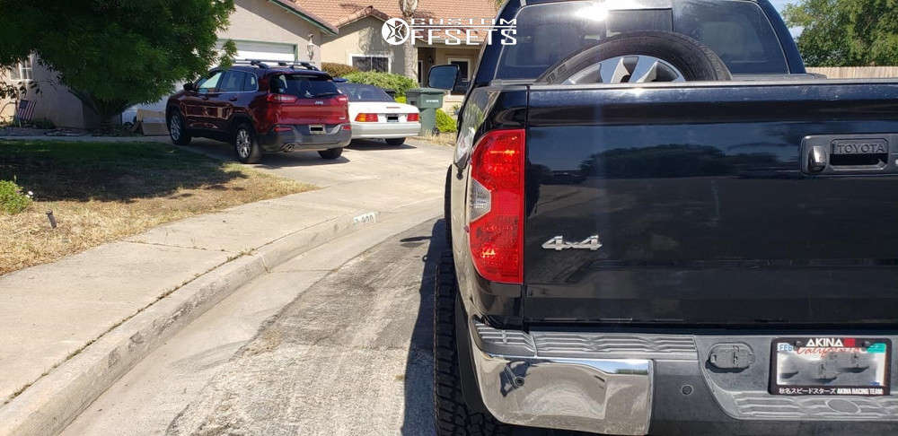2014 Toyota Tundra with 20x10 -19 Alloy Ion 134 and 33/12.5R20 Toyo ...