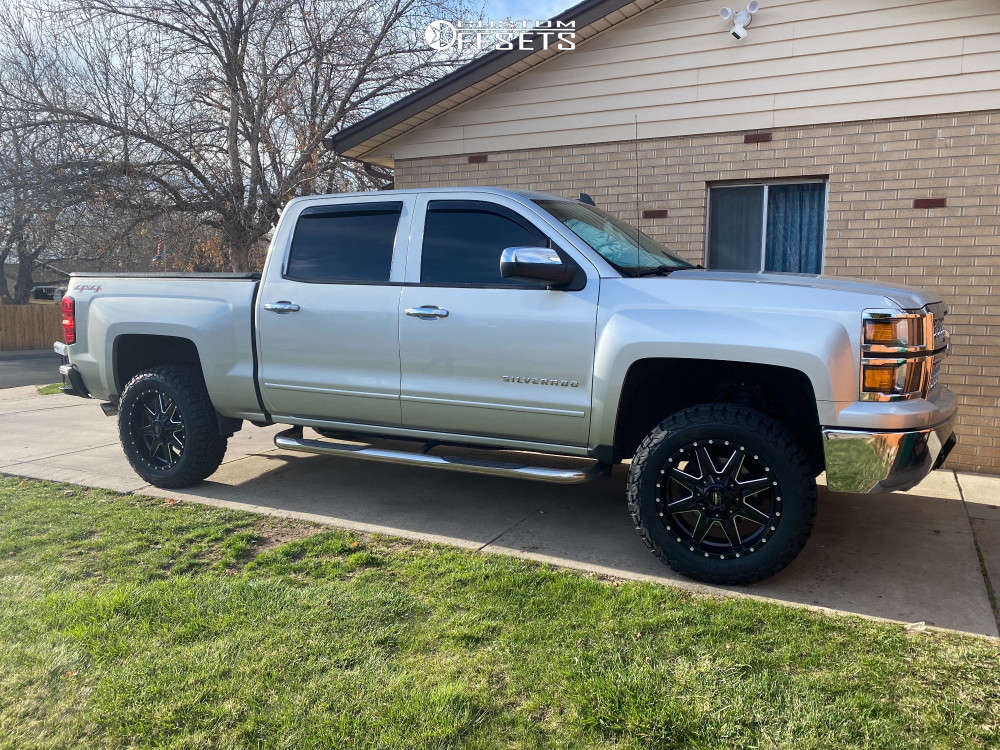 2015 Chevrolet Silverado 1500 with 20x9 0 Pro Comp Series 48 and 33/12 ...