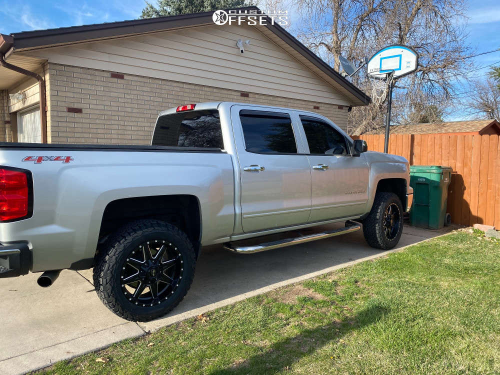 2015 Chevrolet Silverado 1500 with 20x9 0 Pro Comp Series 48 and 33/12 ...