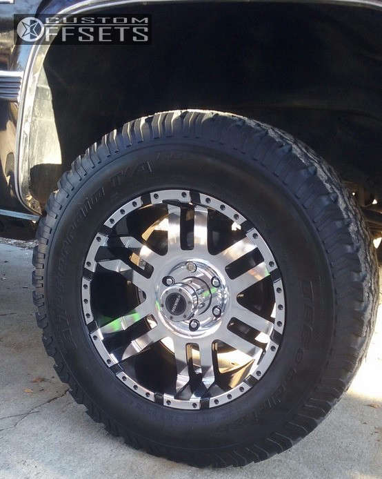 1987 Chevrolet Blazer with 18x9 -12 Axe Offroad 79 and 285/65R18 ...
