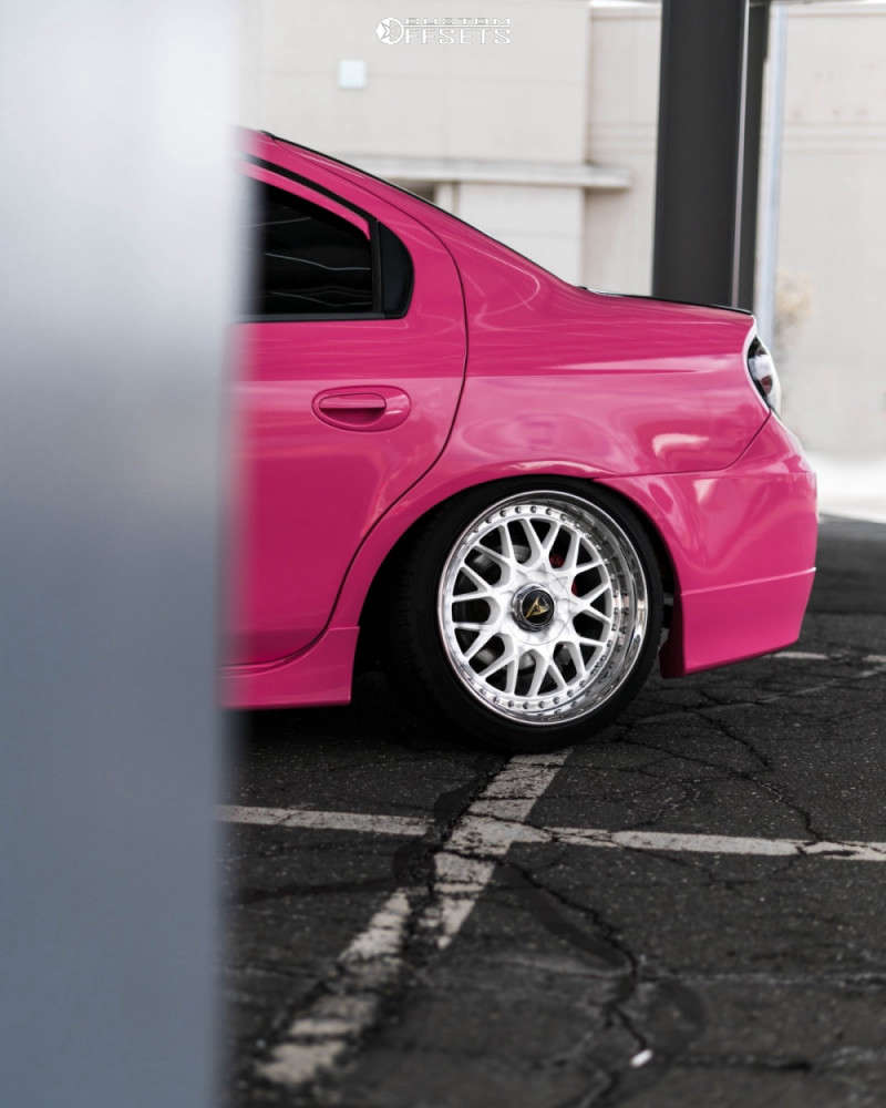 2003 Dodge Neon with 17x8 35 Work Vs X9 and 205/40R17 Nankang Ns-25 and ...