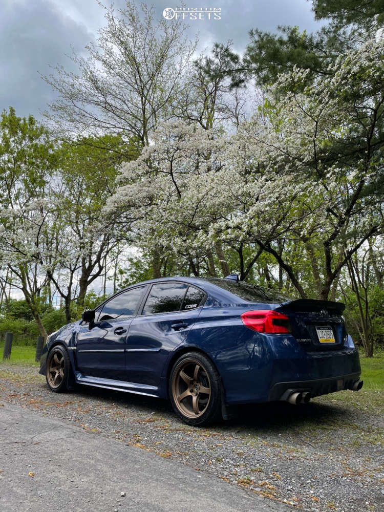 2015 Subaru WRX Wheel Offset HellaFlush Stock | 1663756 | Custom Offsets