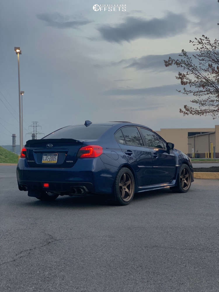 2015 Subaru WRX Wheel Offset HellaFlush Stock | 1663756 | Custom Offsets