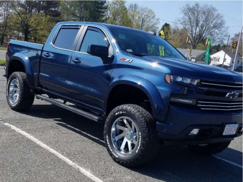 2020 Chevrolet Silverado 1500 with 20x10 -25 ARKON OFF-ROAD Lincoln and ...
