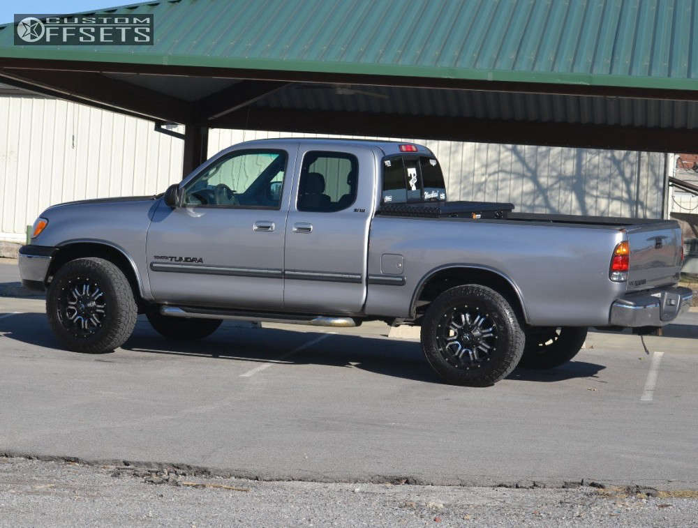 2002 Toyota Tundra with 17x9 -12 TIS 535MB and 265/75R17 Toyo Tires ...