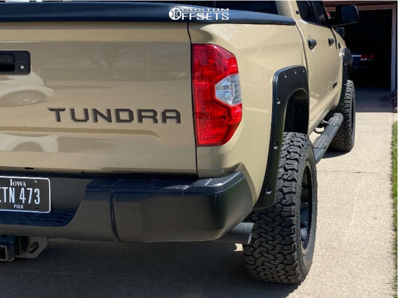 2017 Toyota Tundra with 20x10 -19 Icon Alloys Compression and 35/12 ...