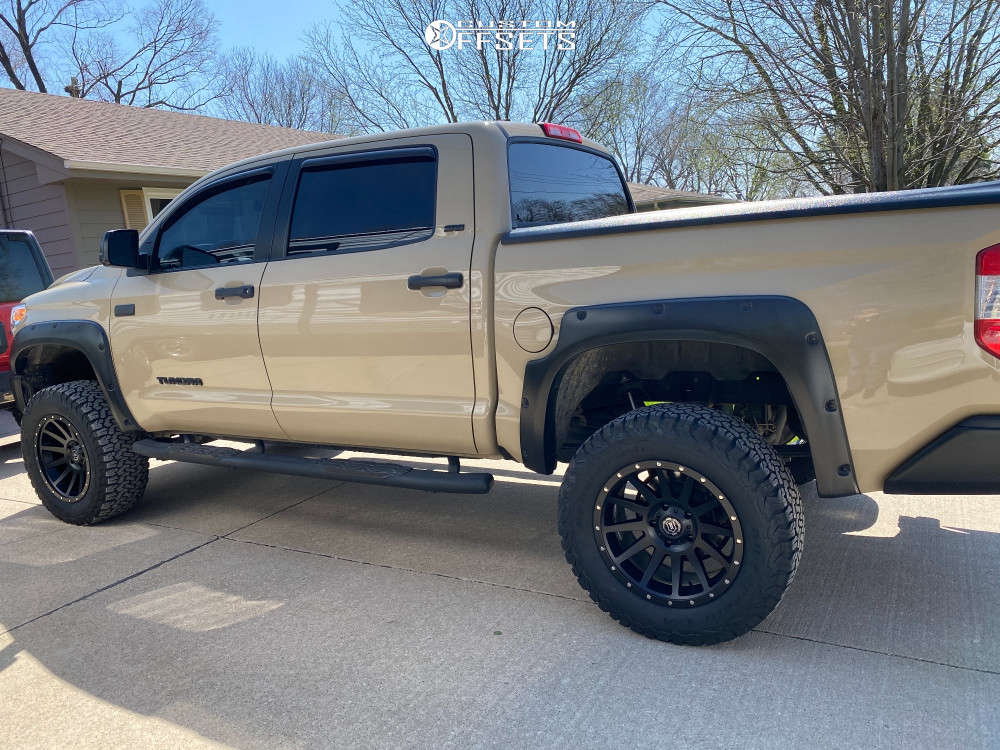 2017 Toyota Tundra with 20x10 -19 Icon Alloys Compression and 35/12 ...