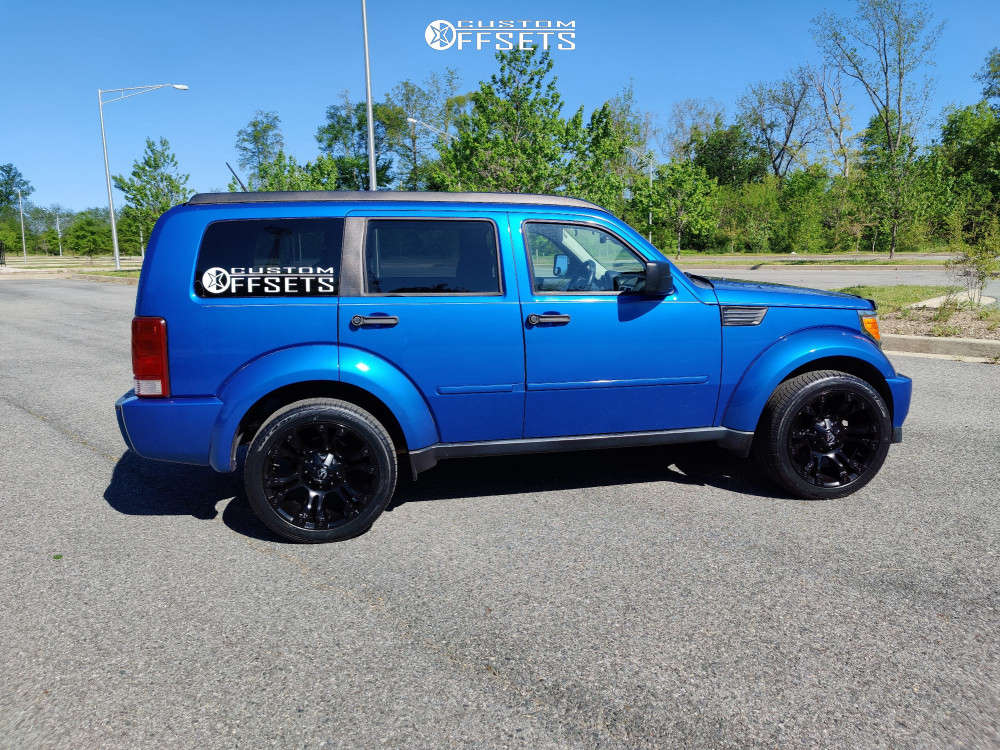 2007 Dodge Nitro with 20x9 1 Fuel Vapor and 255/45R20 Nitto Nt421q and ...