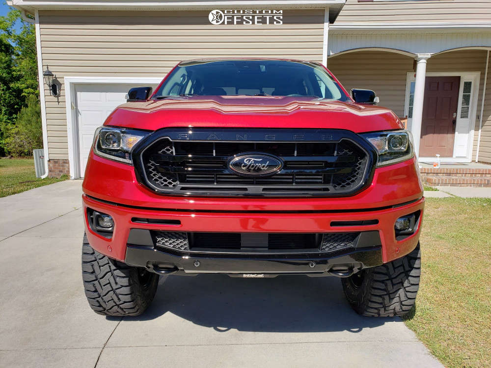 2021 Ford Ranger with 18x9 1 Fuel Ripper and 33/12.5R18 Toyo Tires Open ...
