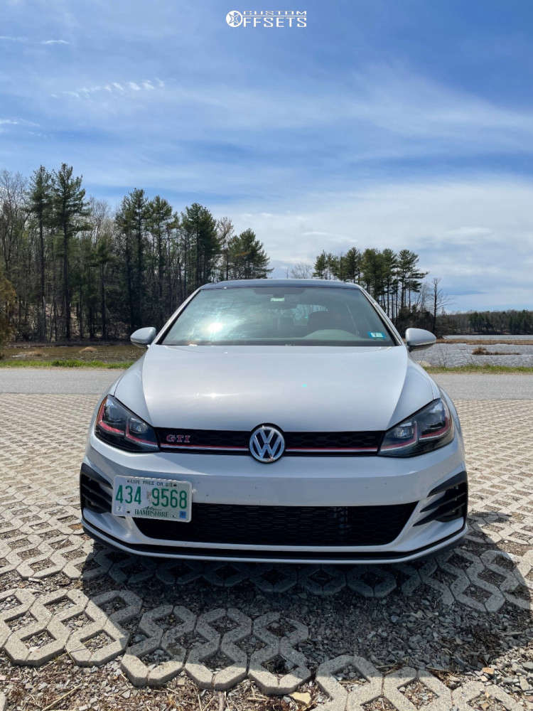 2019 Volkswagen GTI with 19x8.5 45 Rohana Rfx5 and 235/35R19 ...