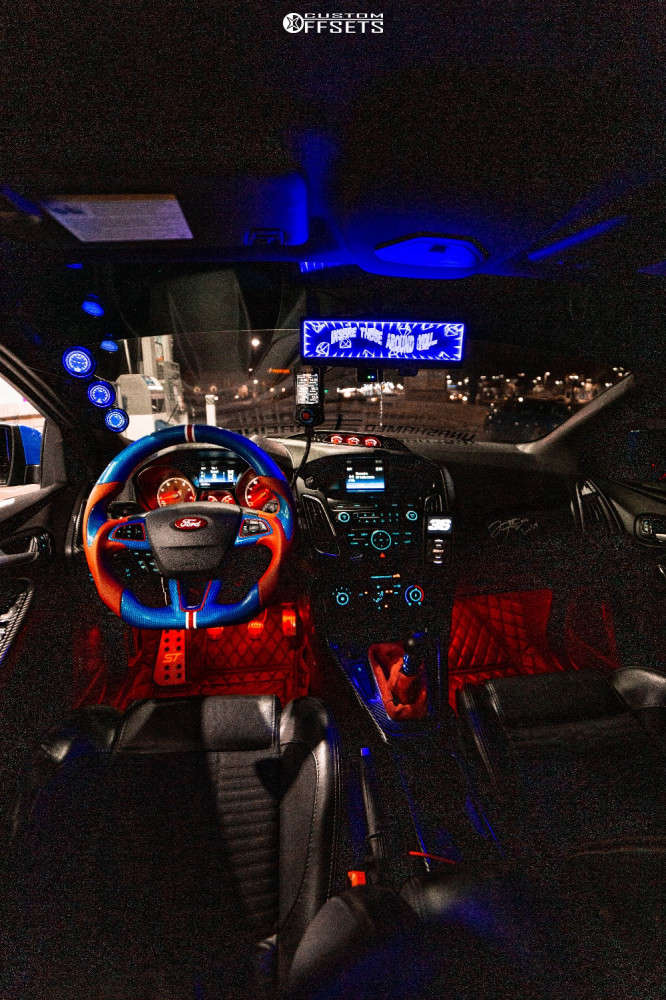 2017 Ford Focus with 18x9.5 22 Anovia Elder and 225/40R18 Accelera 651 ...