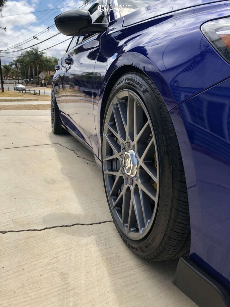 2021 Honda Accord with 19x8.5 35 Rotiform Rse and 235/40R19 Goodyear ...