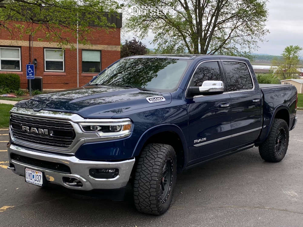2020 Ram 1500 with 20x9 -12 Mamba M25 and 305/55R20 Nitto Ridge ...