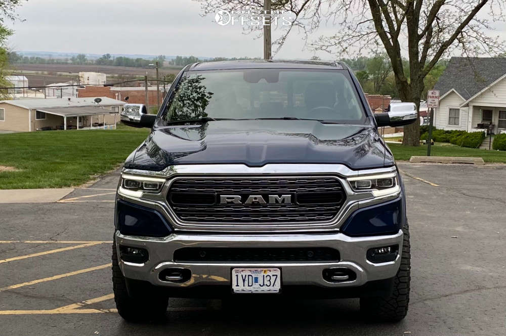 2020 Ram 1500 with 20x9 -12 Mamba M25 and 305/55R20 Nitto Ridge ...