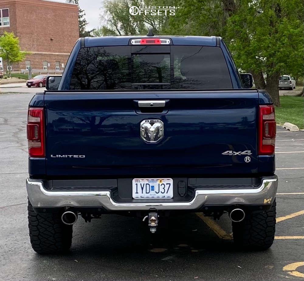 2020 Ram 1500 with 20x9 -12 Mamba M25 and 305/55R20 Nitto Ridge ...
