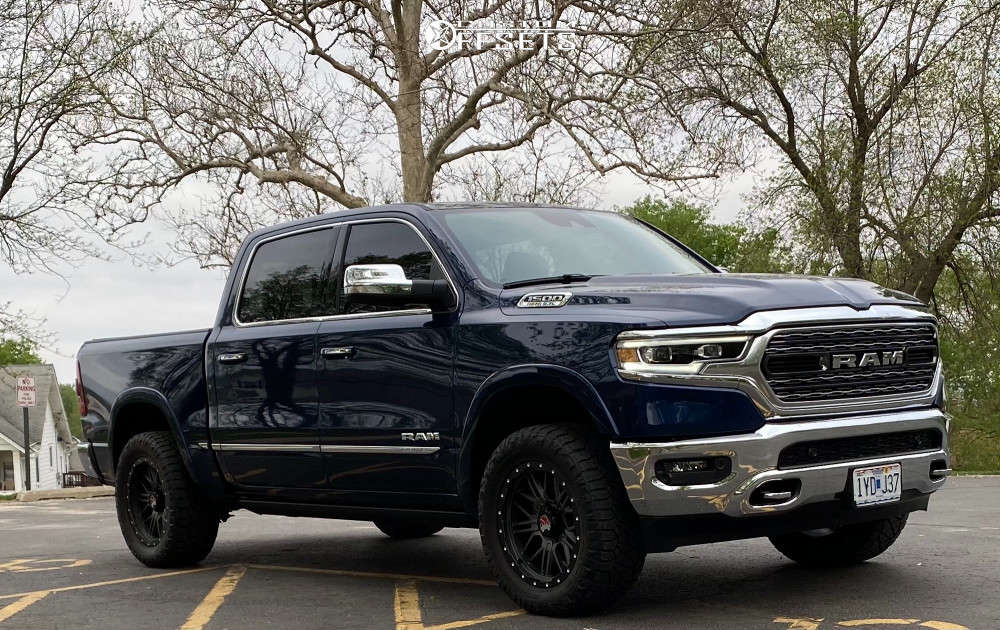2020 Ram 1500 with 20x9 -12 Mamba M25 and 305/55R20 Nitto Ridge ...