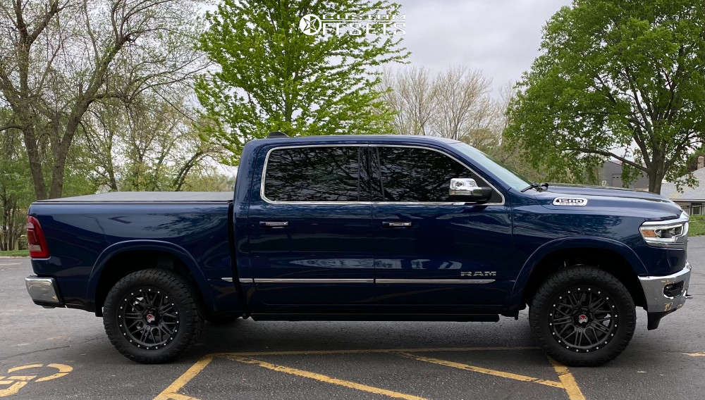 2020 Ram 1500 with 20x9 -12 Mamba M25 and 305/55R20 Nitto Ridge ...