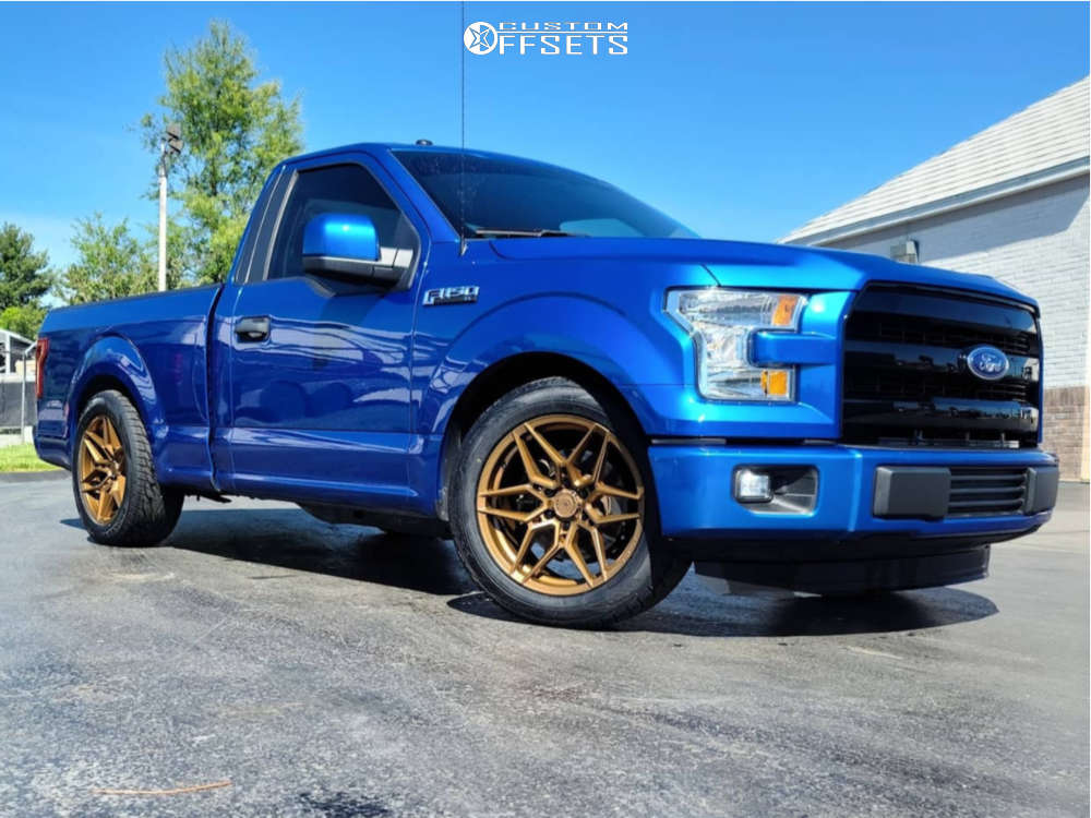 2016 Ford F-150 with 20x9.5 18 Rohana Rfv2 and 285/50R20 Toyo Tires ...