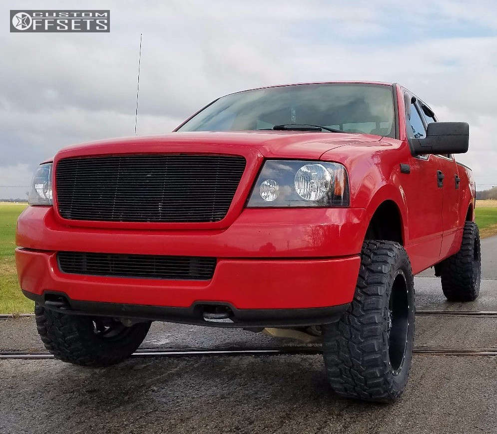 2005 Ford F-150 with 20x10 -12 Fuel Maverick and 305/55R20 Mastercraft ...