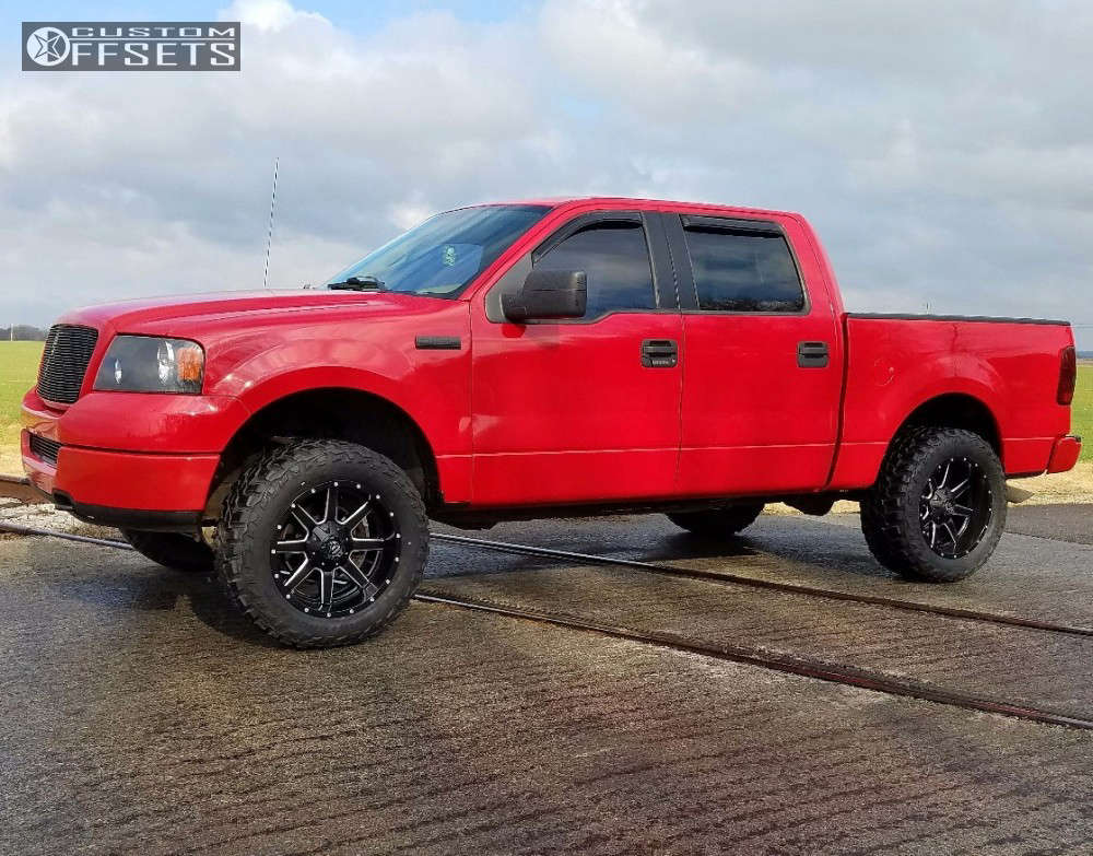 2005 Ford F-150 with 20x10 -12 Fuel Maverick and 305/55R20 Mastercraft ...
