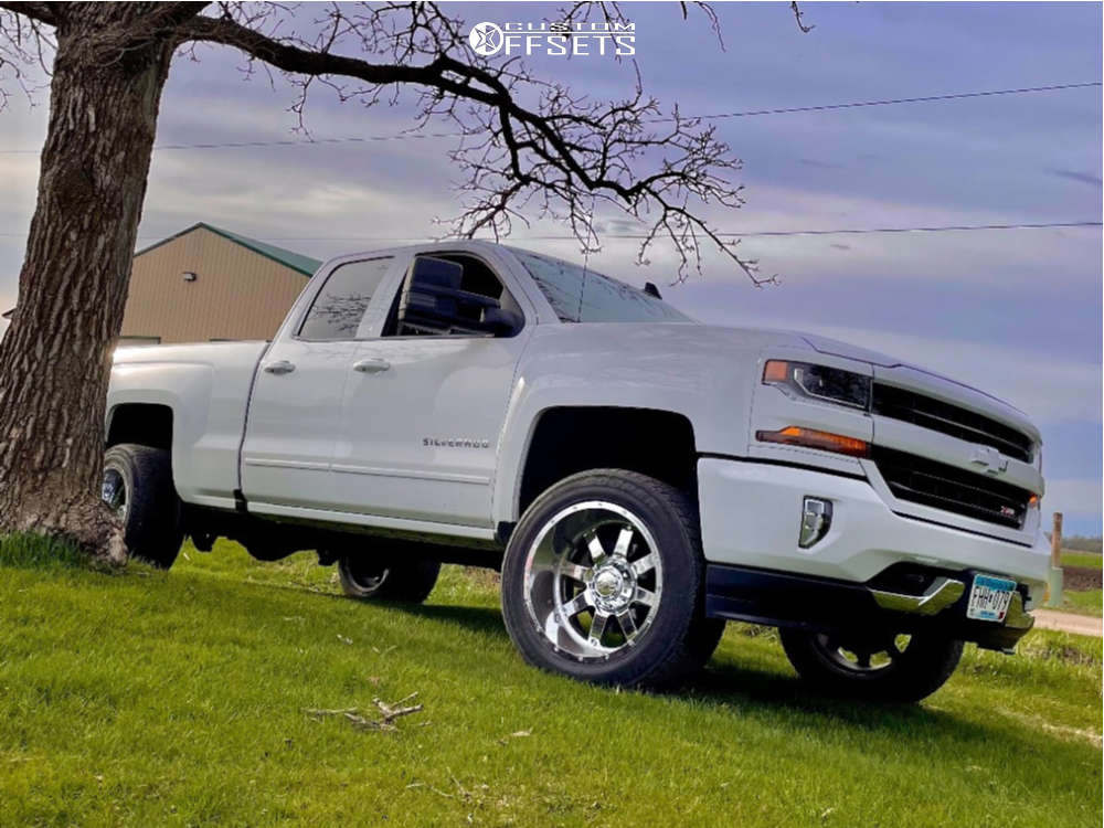 2016 Chevrolet Silverado 1500 with 20x12 -44 Gear Off-Road Big Block ...