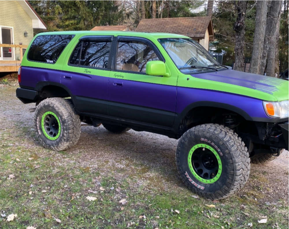 1998 Toyota 4Runner Wheel Offset Super Aggressive 3"-5" Suspension Lift ...