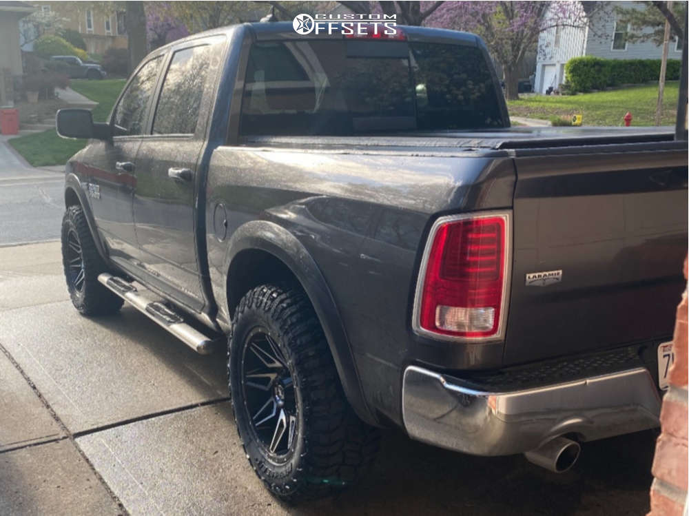 2015 Ram 1500 with 20x10 -12 XF Offroad Xf-218 and 35/12.5R20 Radar ...