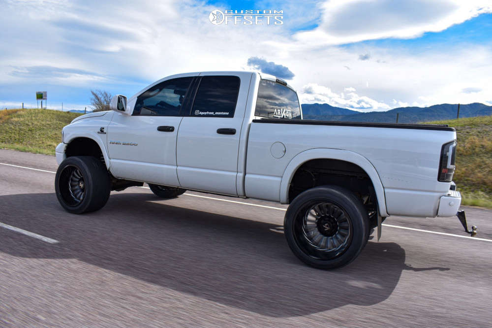 2004 Dodge Ram 2500 with 22x14 -81 ARKON OFF-ROAD Alexander and 33/14.5R22 Venom Power Terra ...