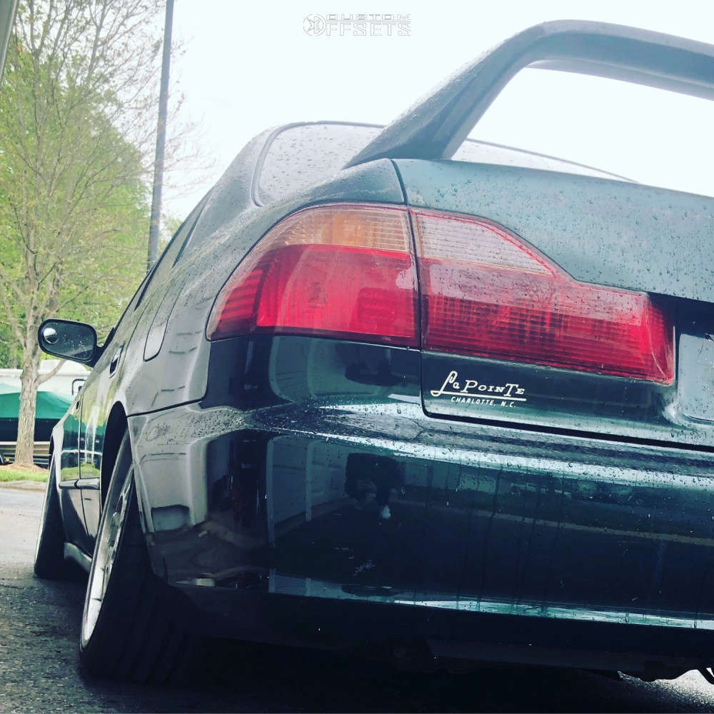 1998 Honda Accord with 18x8.5 42 Racing Hart C4 and 215/35R18 Federal ...