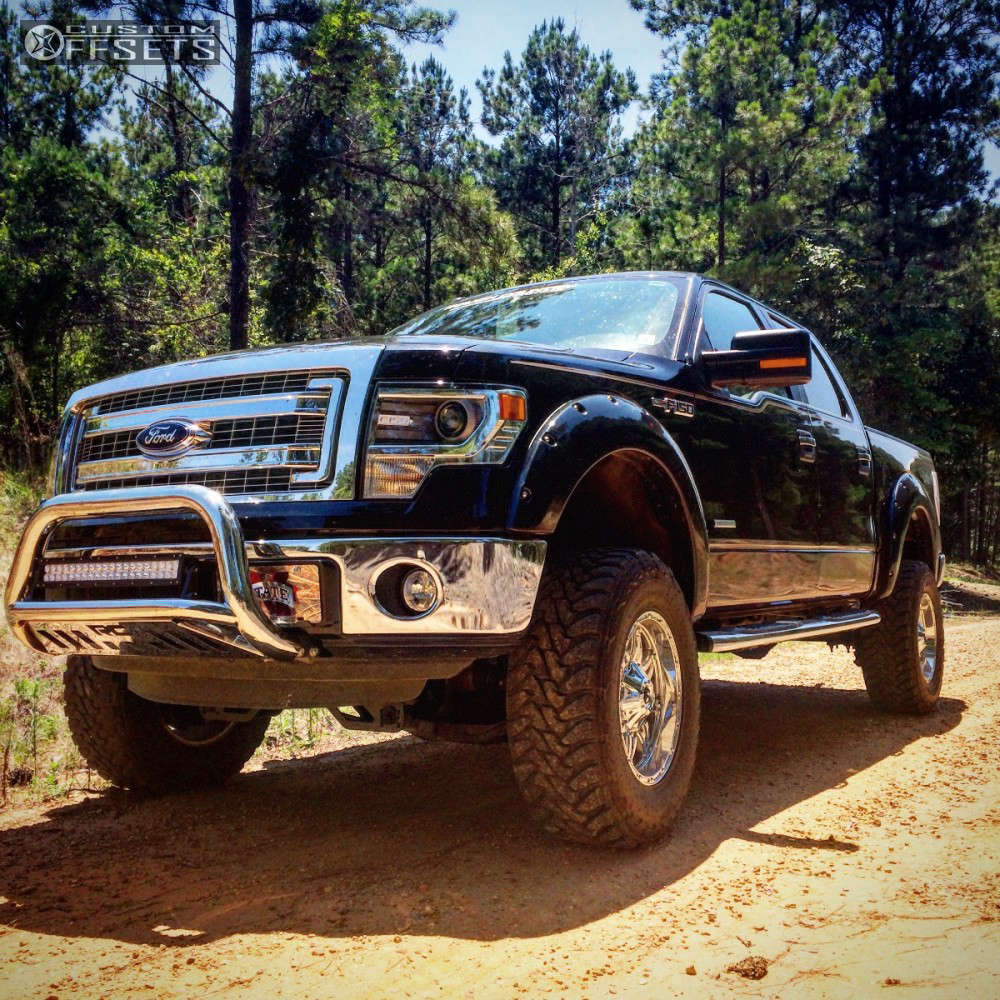 2014 Ford F-150 with 18x9 -12 Fuel Hostage and 295/70R18 Toyo Tires ...