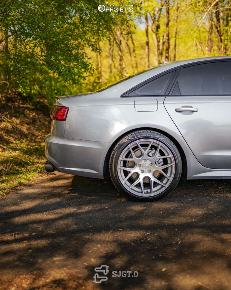 2017 Audi A6 Quattro with 20x10 25 Avant Garde M590 and 275/35R20 ...