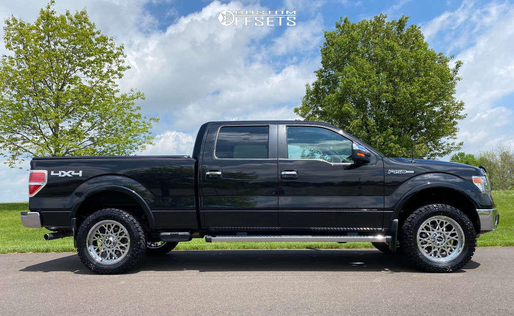 2013 Ford F-150 with 20x9 12 Vision Rocker and 33/12.5R20 Kenda Klever ...