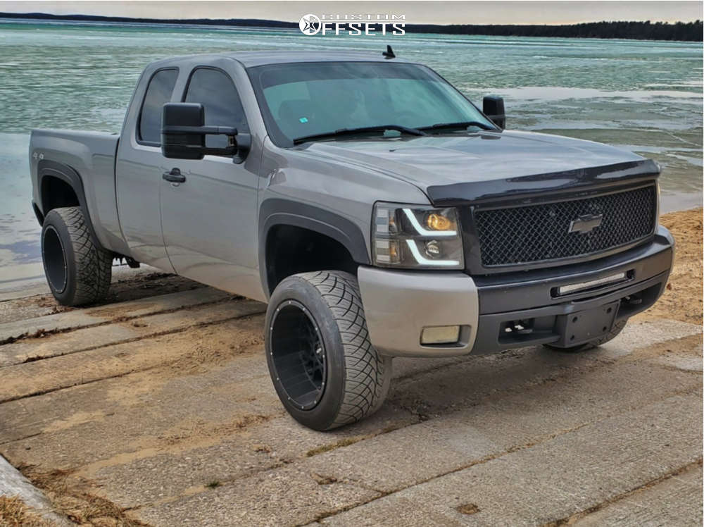 2007 Chevrolet Silverado 1500 with 20x12 -51 Vision Rocker and 305 ...