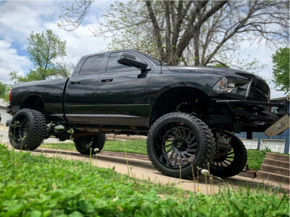 2018 Ram 1500 with 24x14 -81 ARKON OFF-ROAD Caesar and 36/14.5R24 ...