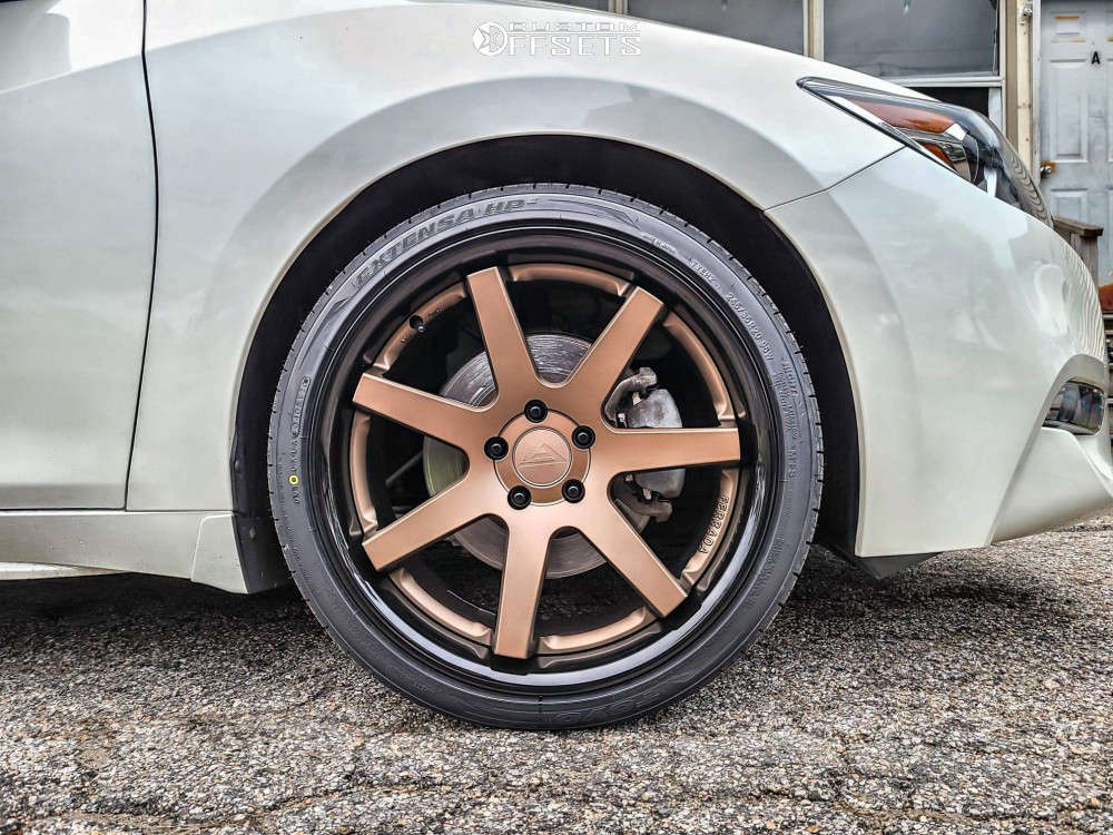 2017 Nissan Maxima with 20x9 35 Ferrada Fr1 and 245/45R20 Toyo Tires ...