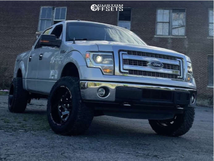 2014 Ford F-150 with 20x12 -44 Fuel Vortex and 33/12.5R20 Kenda Klever ...
