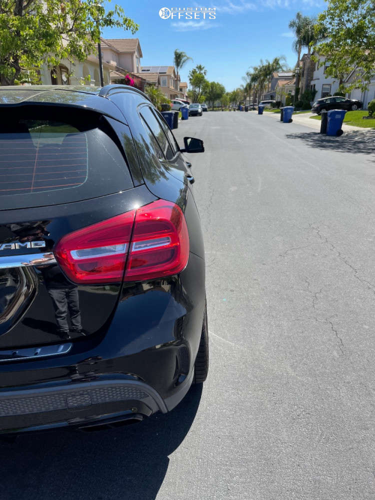 2015 Mercedes-Benz GLA45 AMG with 19x9.5 35 2Crave ME7 and 245/35R19 ...