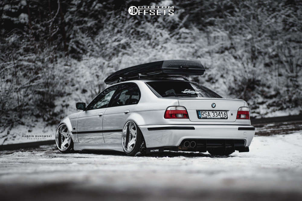 2000 BMW 528i with 19x10.75 -8 Leon Hardiritt Ordens and 235/35R19 ...