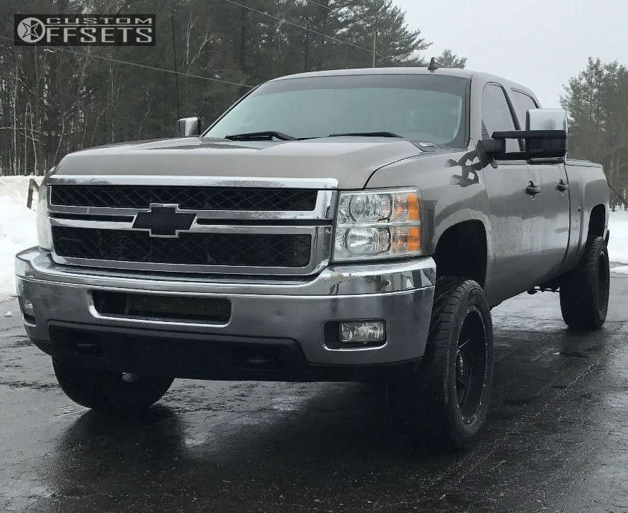 2013 Chevrolet Silverado 2500 HD with 20x10 -19 Ballistic Rage and 305 ...