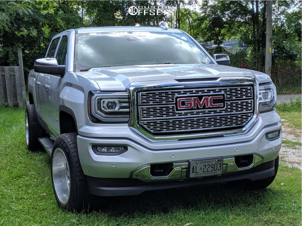 2018 GMC Sierra 1500 with 20x12 -44 Cali Offroad Switchback and 265 ...