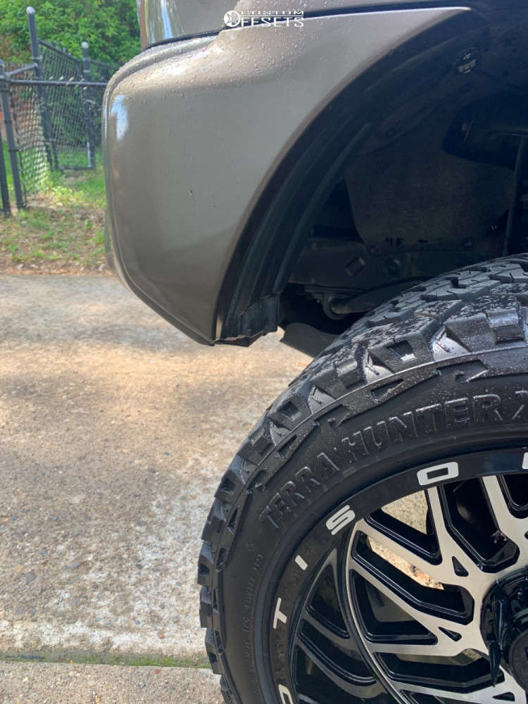 2014 Toyota Tacoma with 22x12 -44 TIS 544MB and 33/12.5R22 Venom Power ...