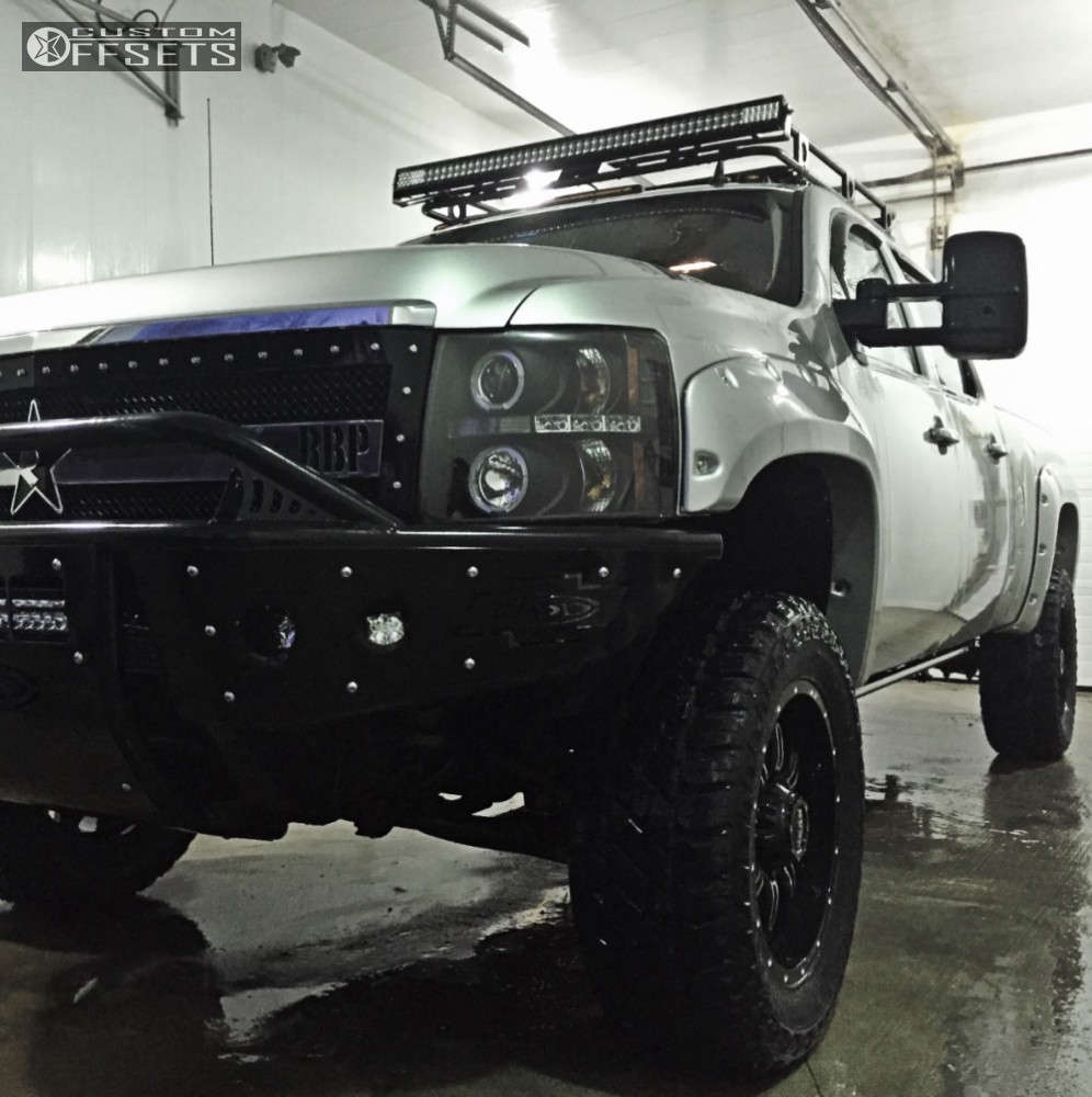2011 Chevrolet Silverado 2500 HD with 20x9 -12 Gear Off-Road 725 and 35 ...