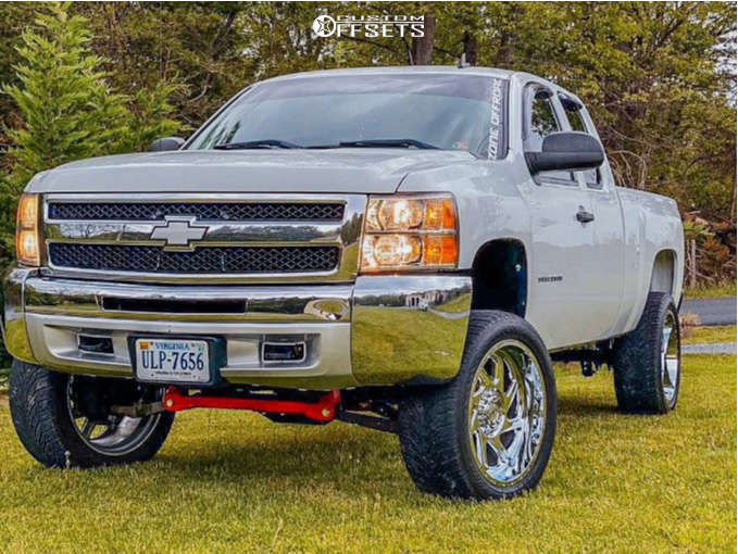2012 Chevrolet Silverado 1500 with 22x10 -19 Motiv Offroad Morph and ...