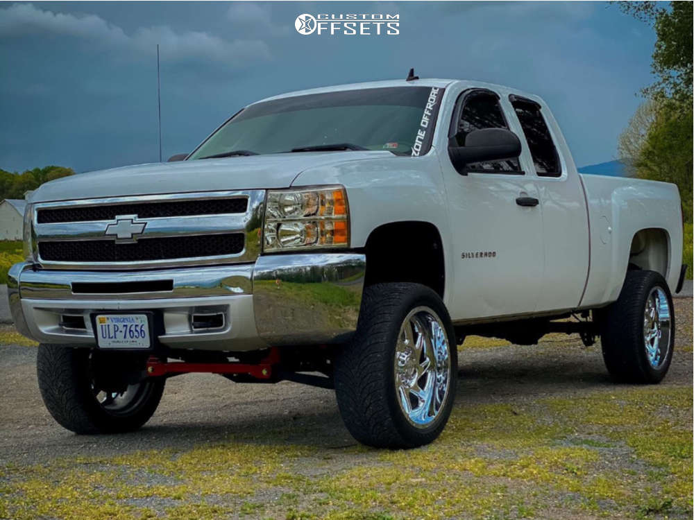 2012 Chevrolet Silverado 1500 with 22x10 -19 Motiv Offroad Morph and ...